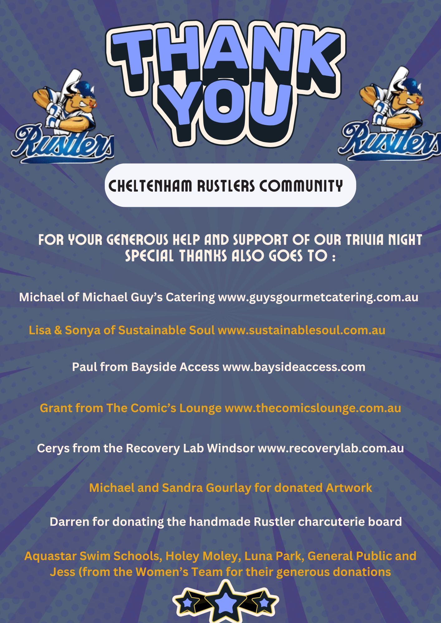 Cheltenham Rustlers Baseball Club