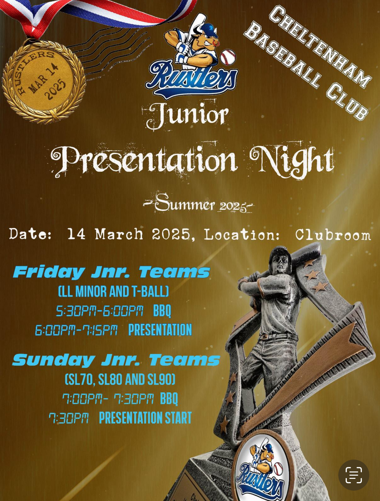 Cheltenham Rustlers Baseball Club