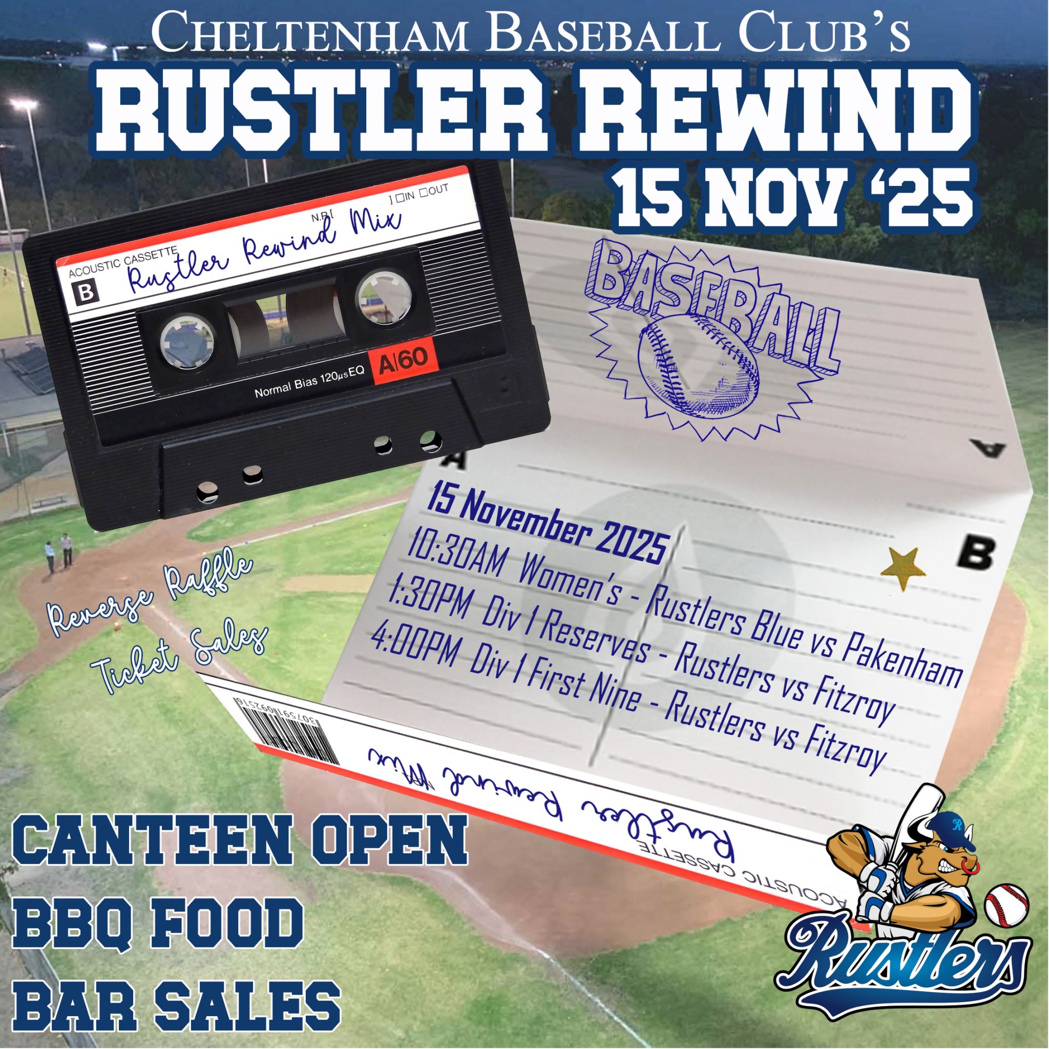 Summer Baseball – Cheltenham Rustlers Baseball Club